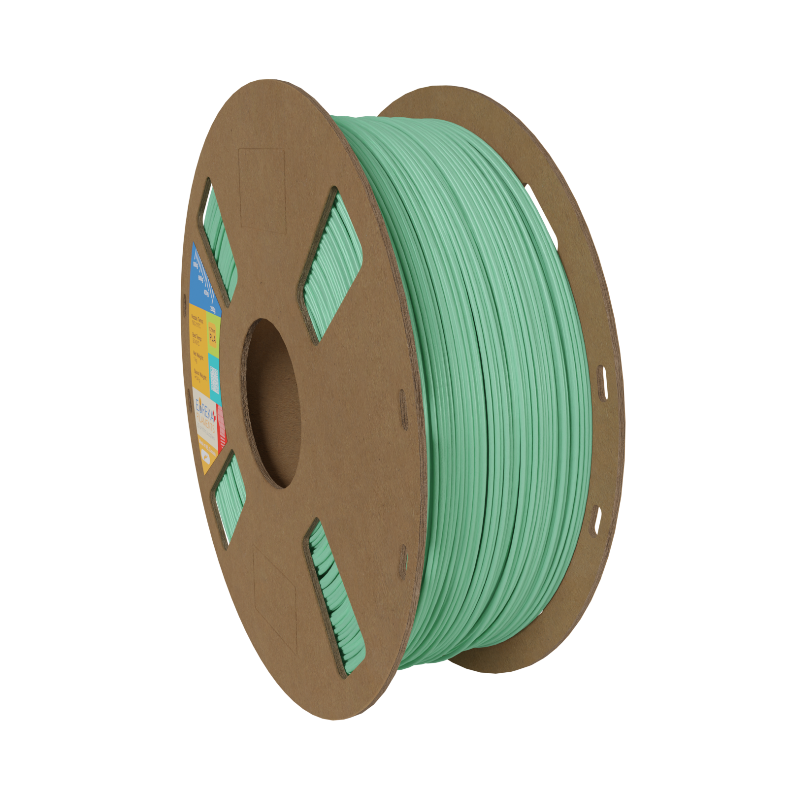 EurekaFil Cyan 4043D 1.75mm PLA Filament 1kg – Eureka Filaments