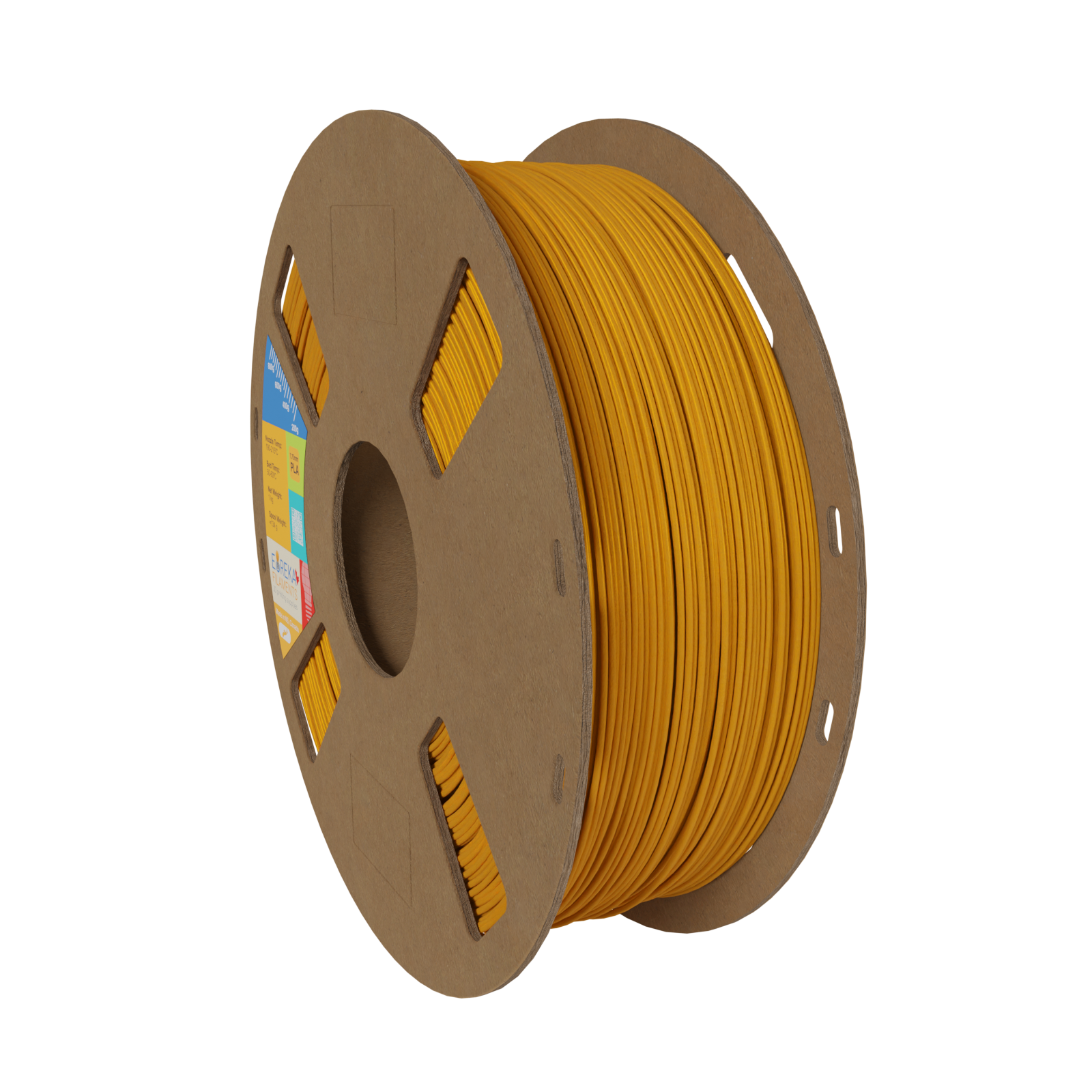 EurekaFil Gold 4043D 1.75mm PLA Filament 1kg – Eureka Filaments