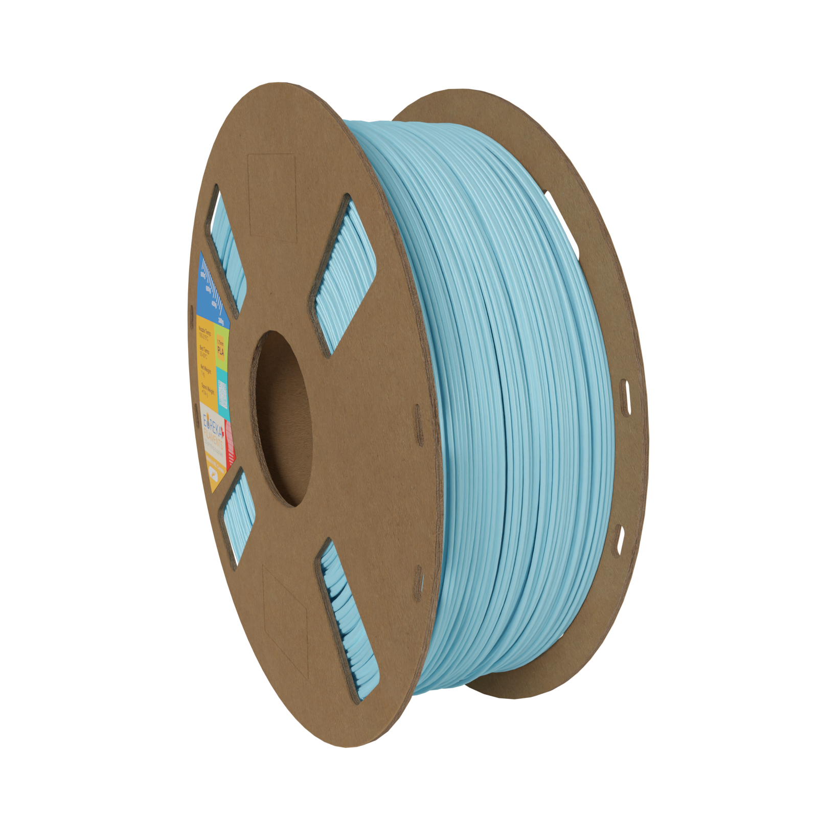 EurekaFil Pastel Blue 4043D 1.75mm PLA Filament 1kg – Eureka Filaments